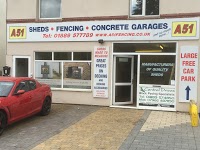 A51 Sheds, Fencing & Concrete Garages in Rugeley, Staffordshire WS15 1DP